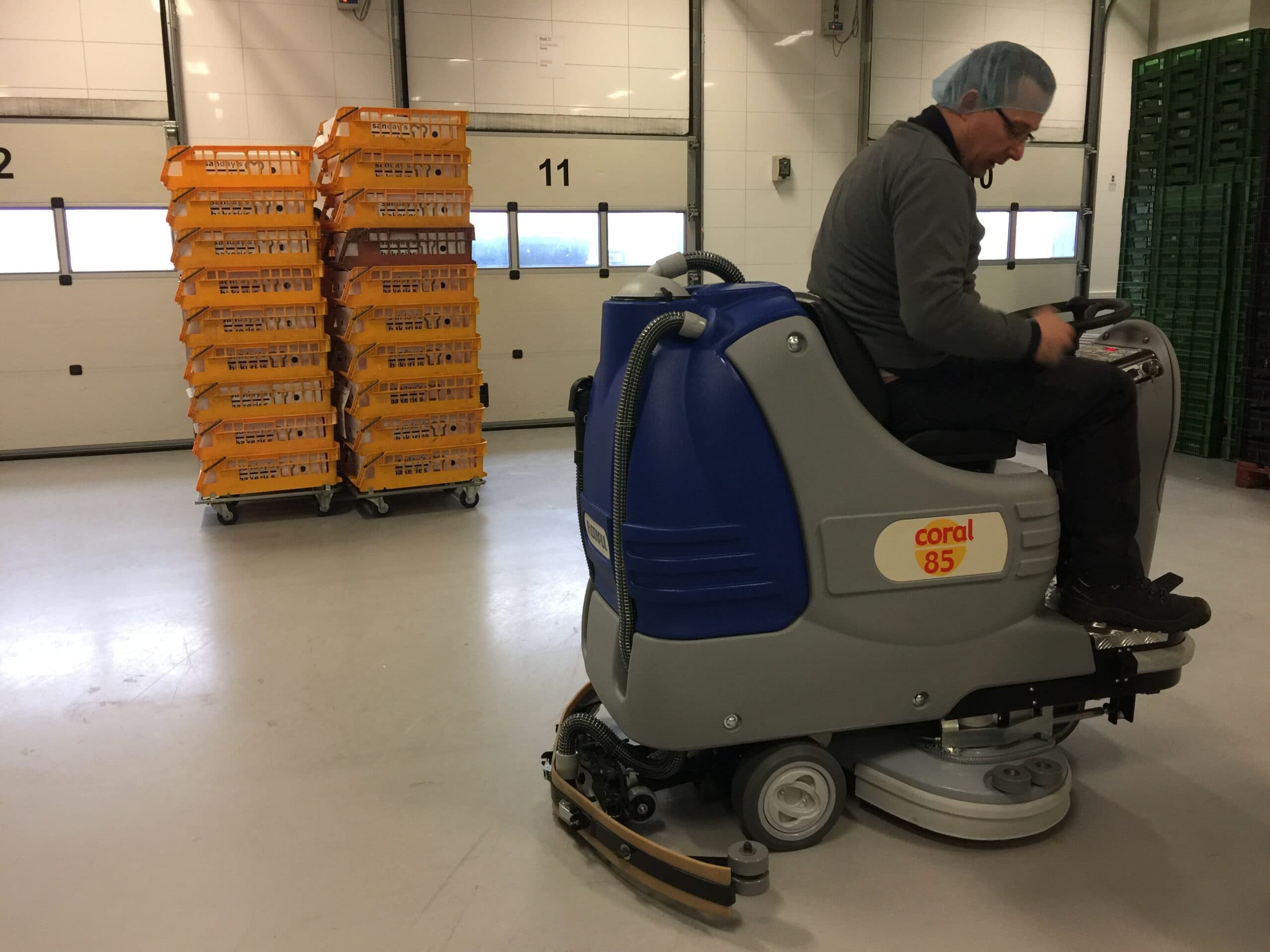 Schrobmachine HD Floorpul Coral 85 voor schoonmaakbedrijf - HD van Dijk